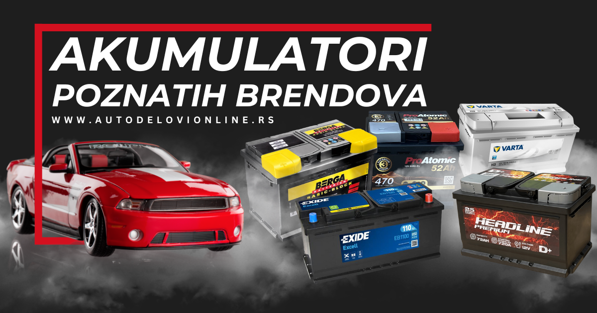 Prodaja Akumulatora po Najboljim Cenama | AutoDeloviOnline