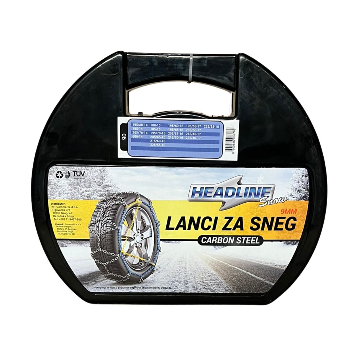 LANCI ZA SNEG GT 090 9MM ( 118098 16029 118098 ) HEADLINE | KIT ...