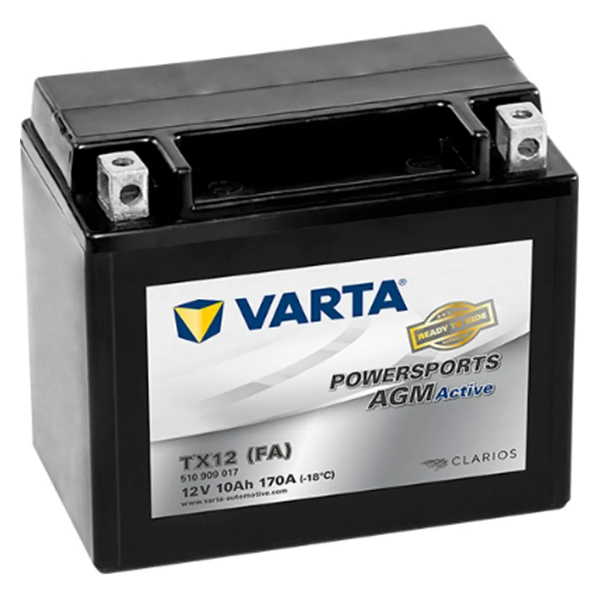 AKUM VARTA MOTO AGM 12V10AH L+ YTX12-4 | KIT Commerce - Online prodaja ...
