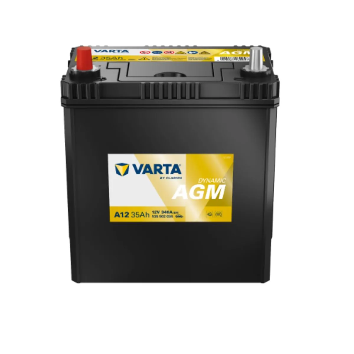 AKUM VARTA AGM START STOP 12V35AH ASIA L+ A12 | KIT Commerce - Online ...