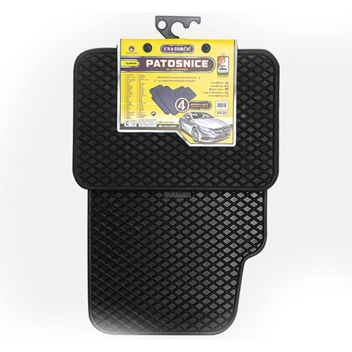 Patosnice Gumene UNA VI-GR | Univerzalne Gumene Patosnice za Auto